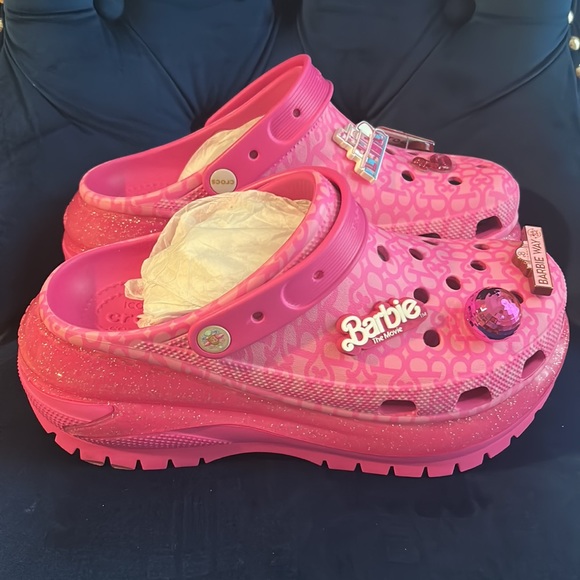 CROCS | Shoes | Barbie Crocs Mega Crush | Poshmark